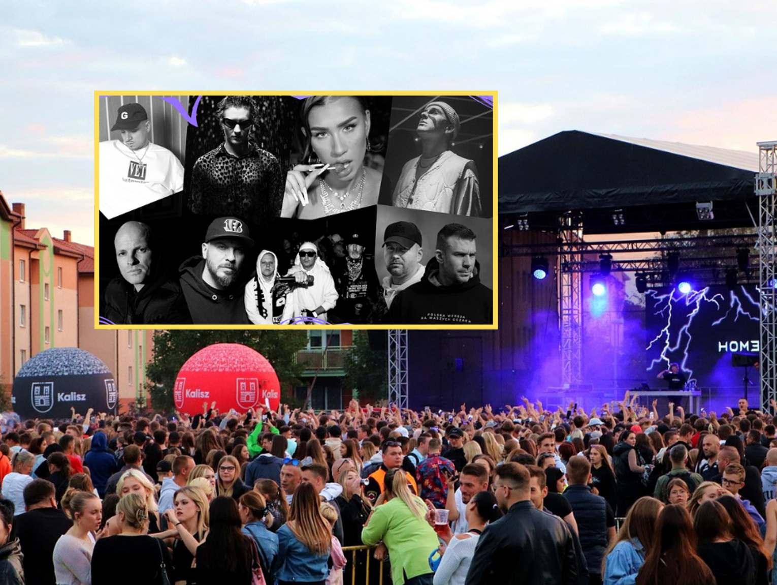 MEGA festiwal w Kaliszu. Dwa dni hip-hopu na Polach Marsowych ARTYŚCI, WIDEO