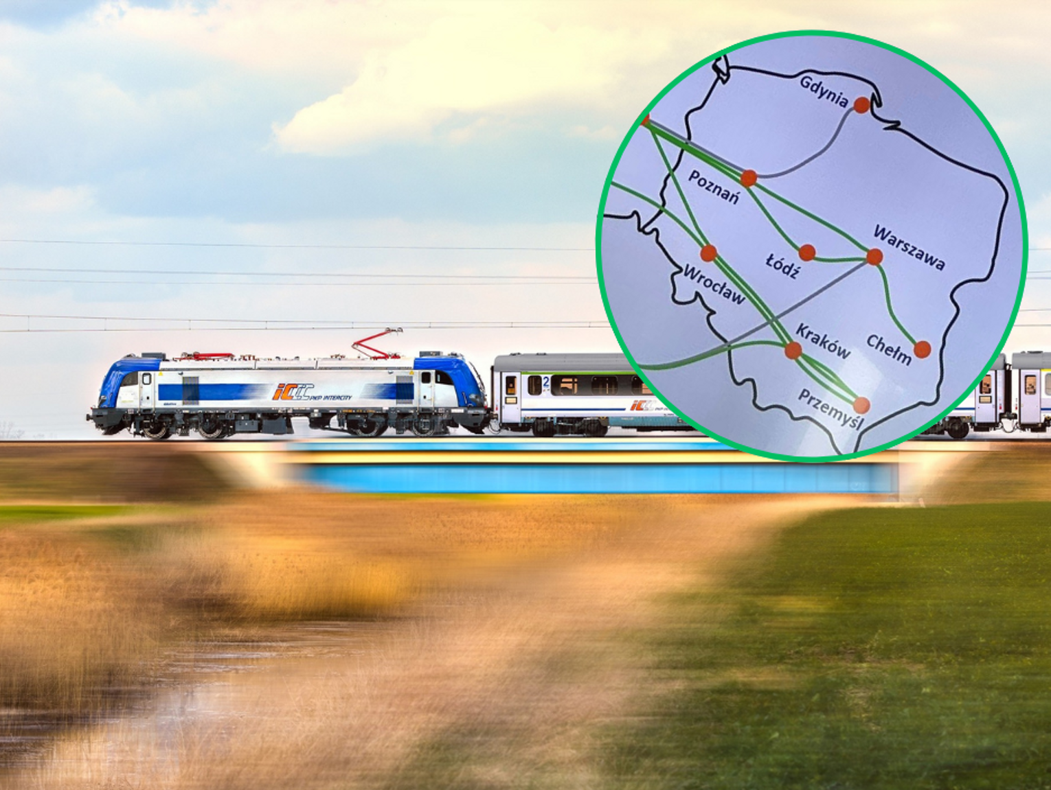 Z Kalisza do europejskiej stolicy! Nowe połączenie PKP Intercity